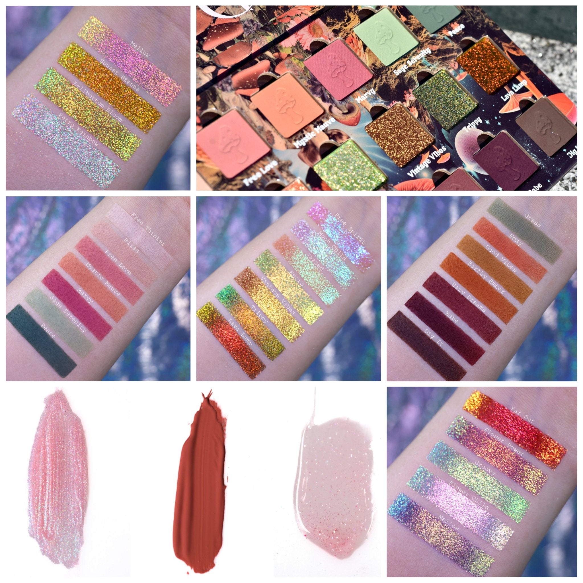 Groovy Garden Collection – Ensley Reign Cosmetics