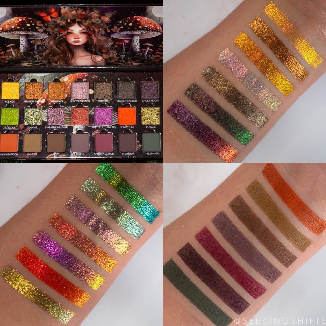 PREORDER Harvest Moon Palette – Ensley Reign Cosmetics